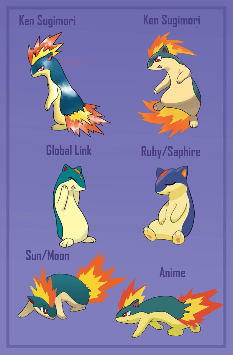 Pokemon Quilava Evolution