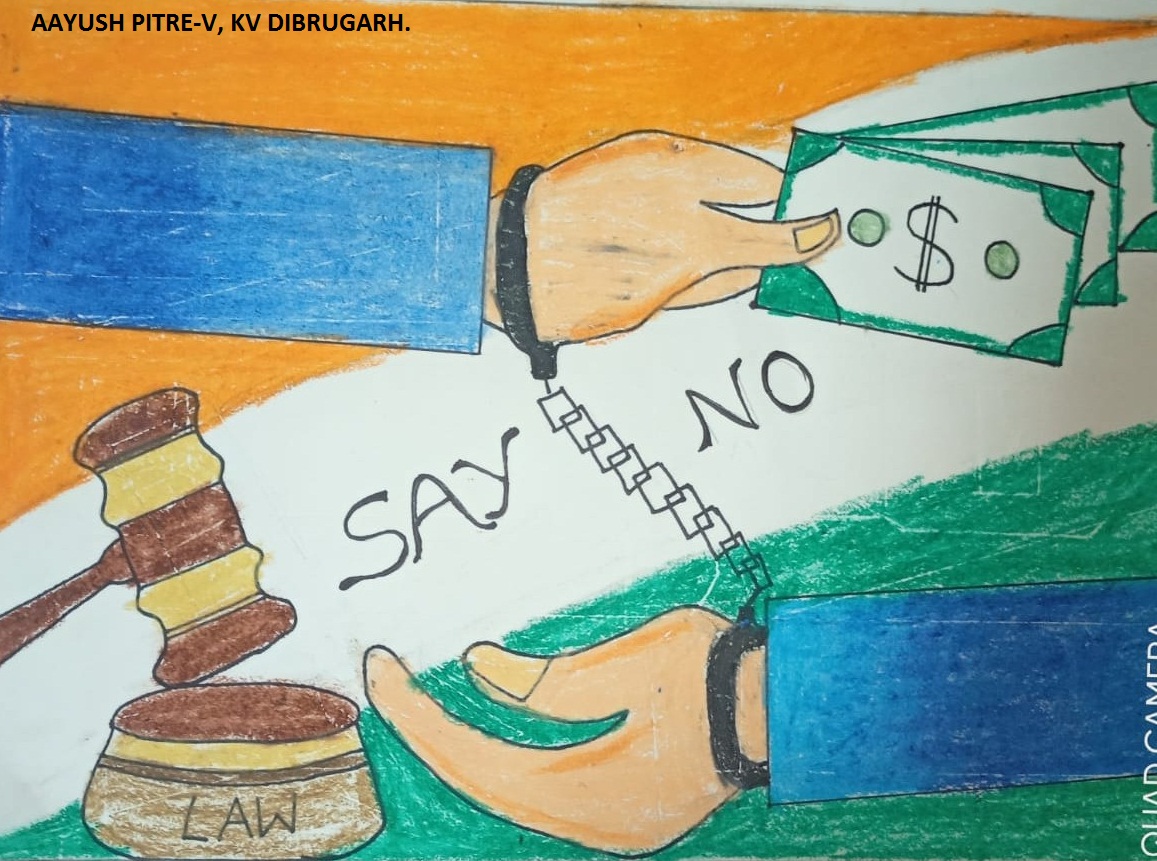 Anti Corruption Drawings For Kids