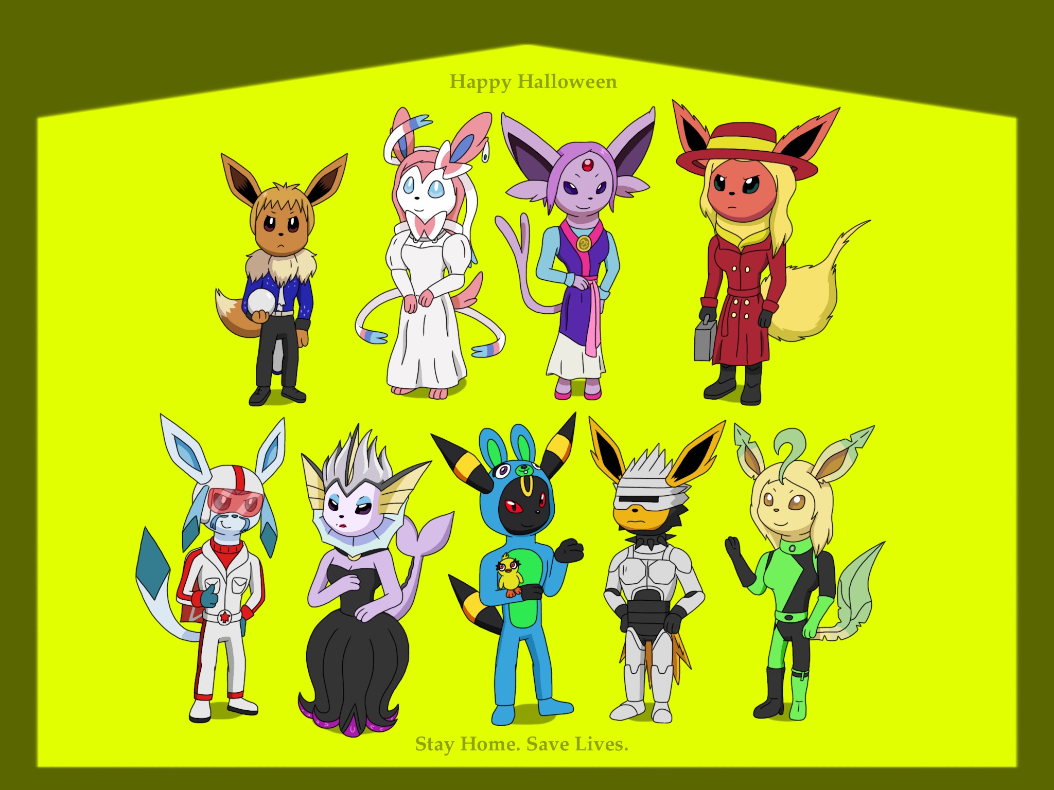 Eevee Evolution Costume