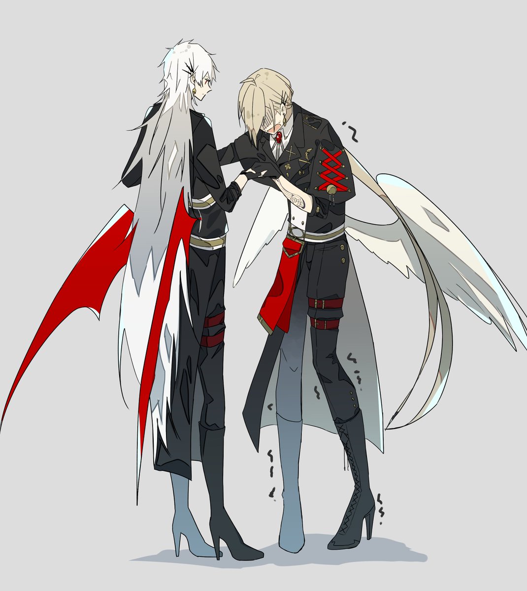 「メンズアイドル撮影前捏造 #KuzuArt #かな絵 #くろのあとりえ 」ひのにの漫画