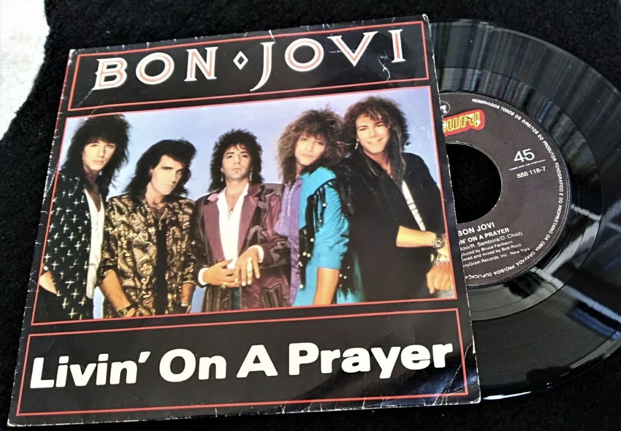 Bon Jovi Album Covers Livin On A Prayer