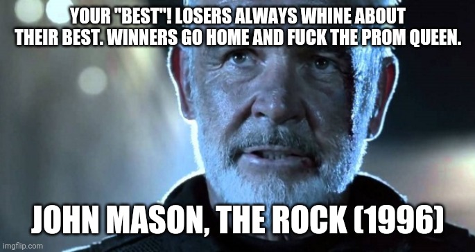 Sean Connery The Rock Losers