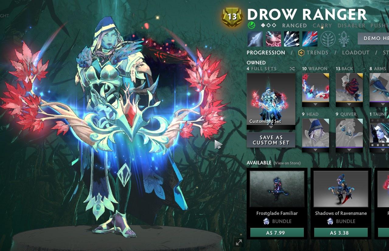 Dota 2 Traxex Set