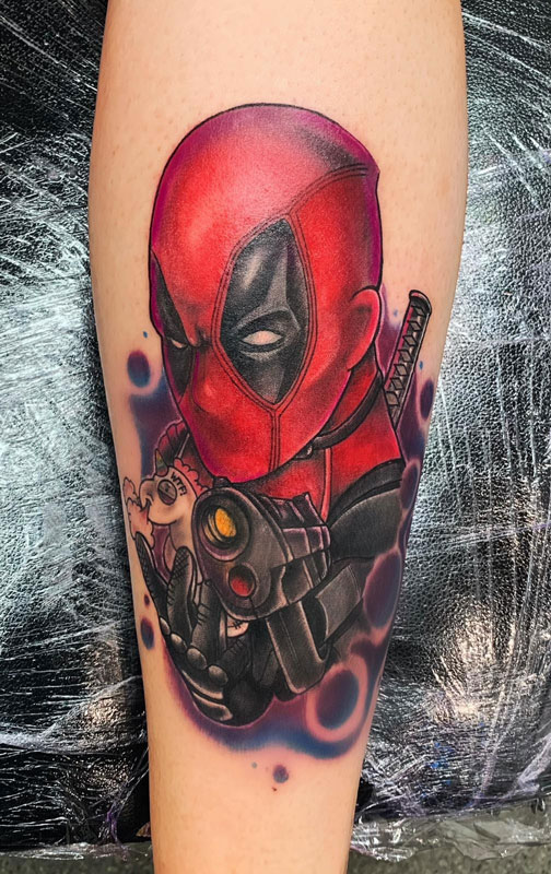 Deadpool Tattoo Designs