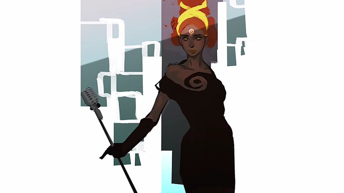 Red Transistor Concept Art