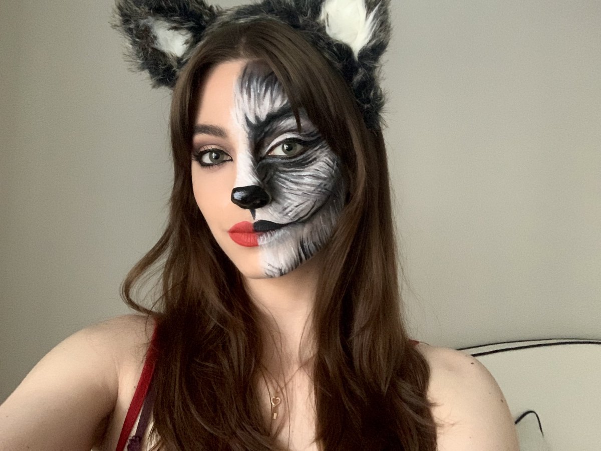 Realistic Werewolf Face Paint