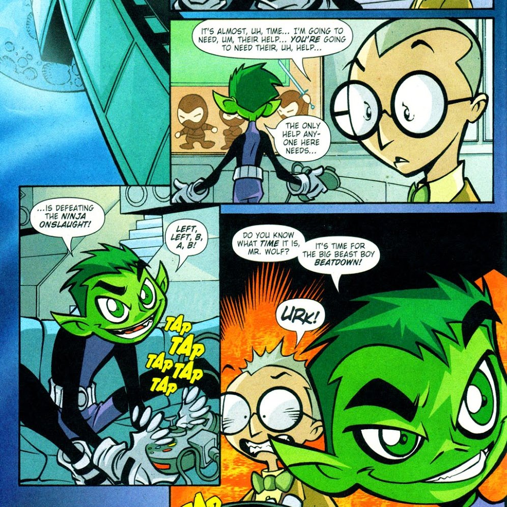 Teen Titans Beast Boy Wolf