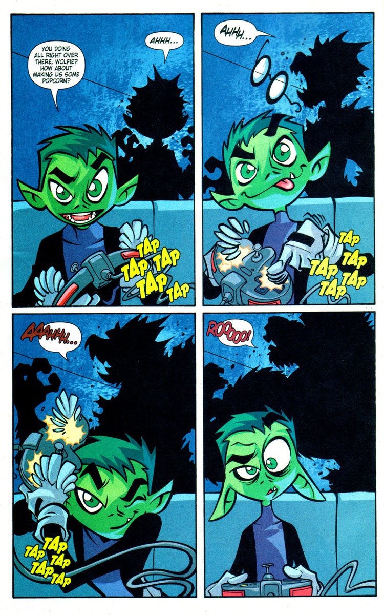 Teen Titans Beast Boy Wolf