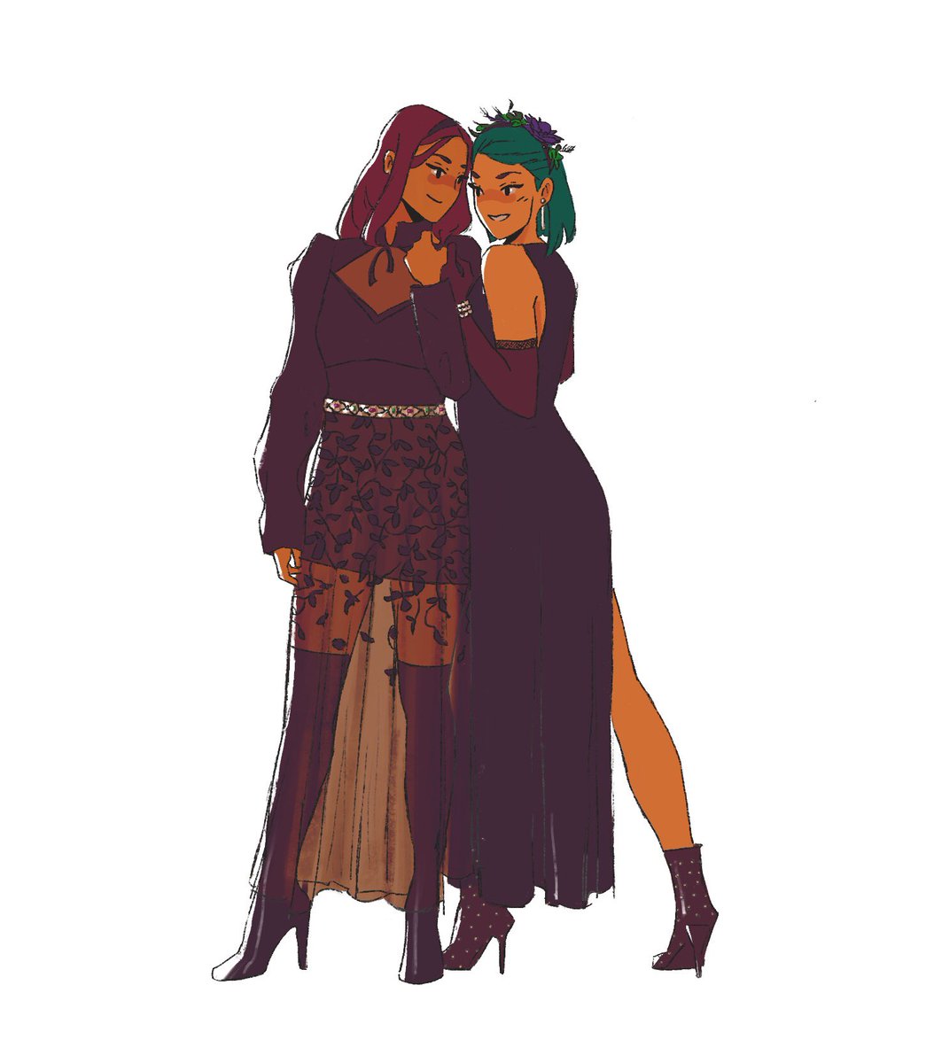 「2 halloween moods ?????? enjoy spooky d」|claieartのイラスト