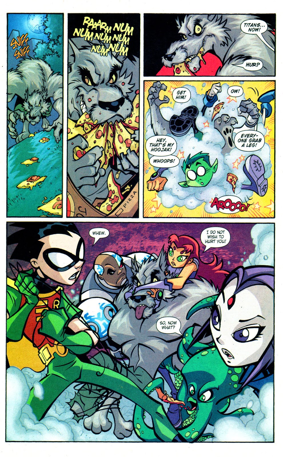 Teen Titans Go Hey Pizza Raven