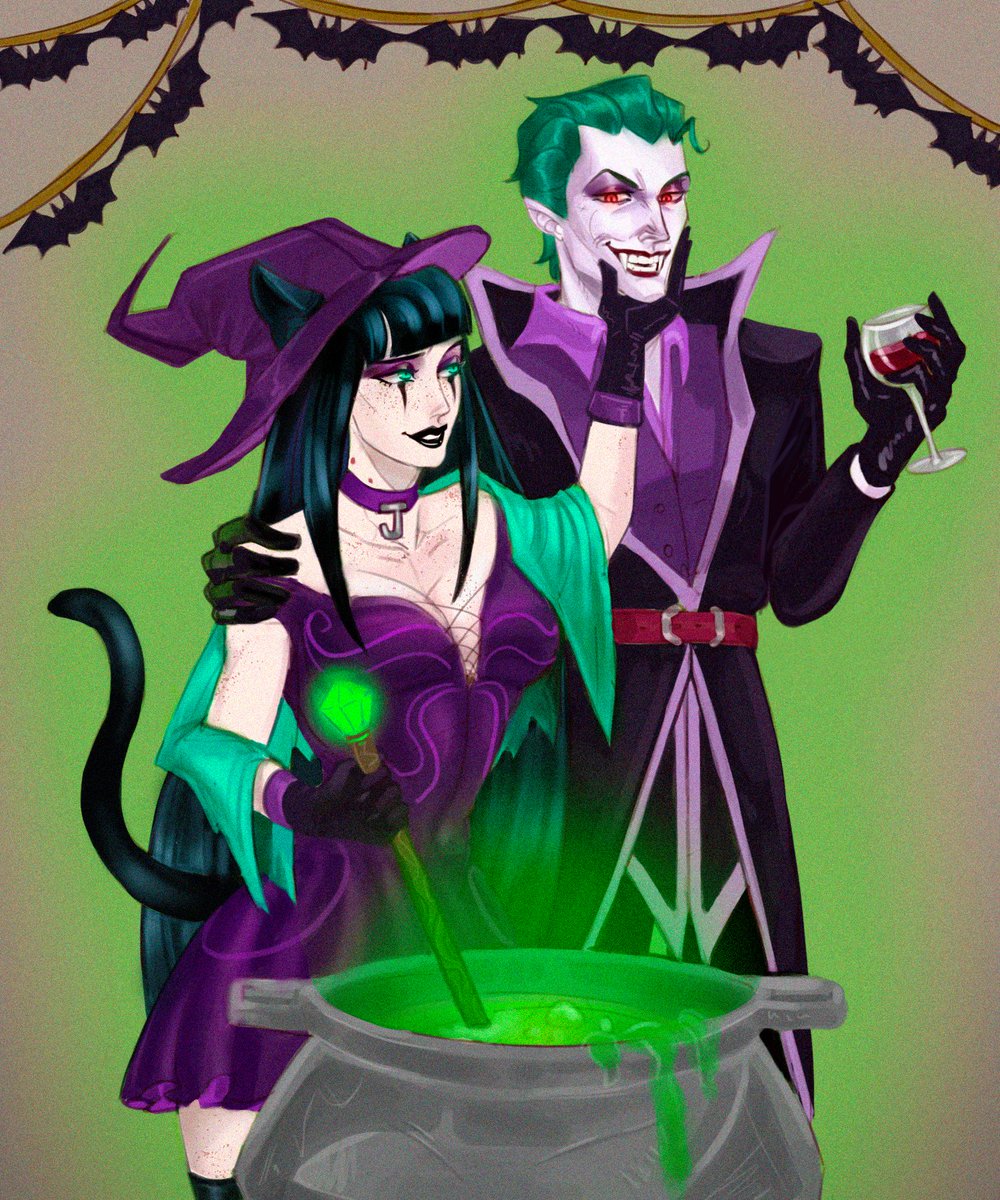 「Happy Halloween ??? #Joker #Punchline #」|𝐍𝐄𝐂𝐑𝐎𝐂𝐓𝐎🔞 (commissions open)のイラスト