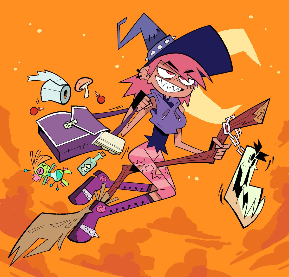 Happy Spooks? Don't get into too much t」|Hernyのイラスト