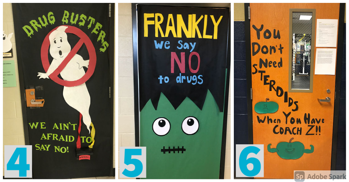Say No To Drugs Door Decorating Contest