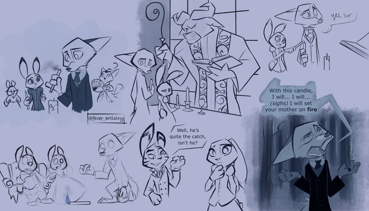 Zootopia / Corpse Bride Crossover AU By Fever : r/zootopia