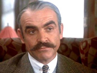Sean Connery Mustache