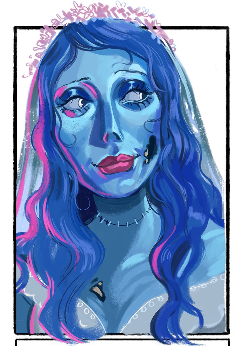 「Emily (Corpse Bride) and The Beldam (Cor」|🌱🪦Tyler🪦🌿のイラスト