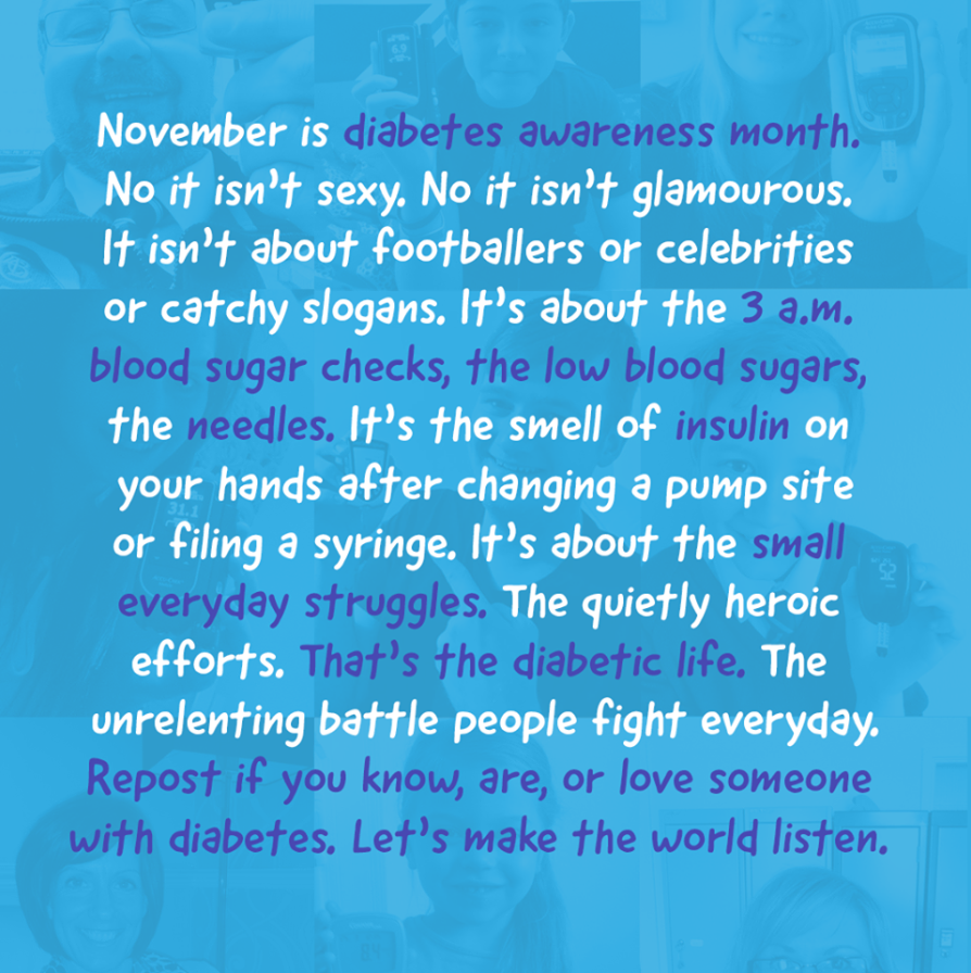 Diabetes Awareness Month Quote
