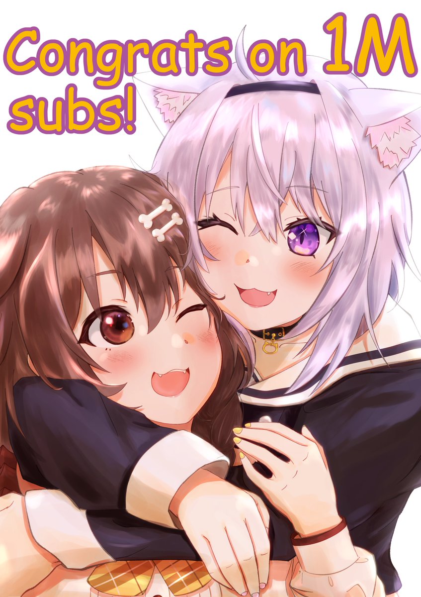 「登録者1M達成!おめでとうWorld Wide Doggo!! 200kの時に」|Zeiss(つぁいす)のイラスト