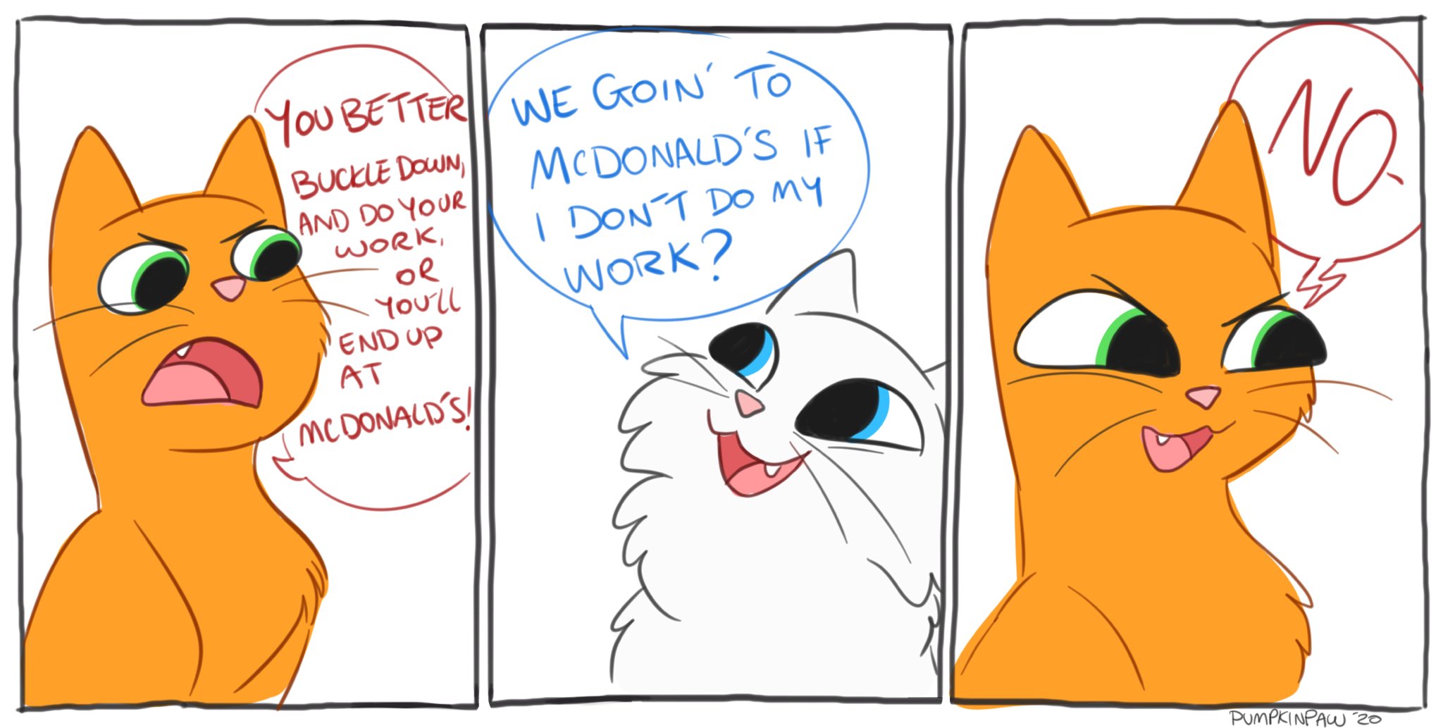 Fireheart And Cloudpaw