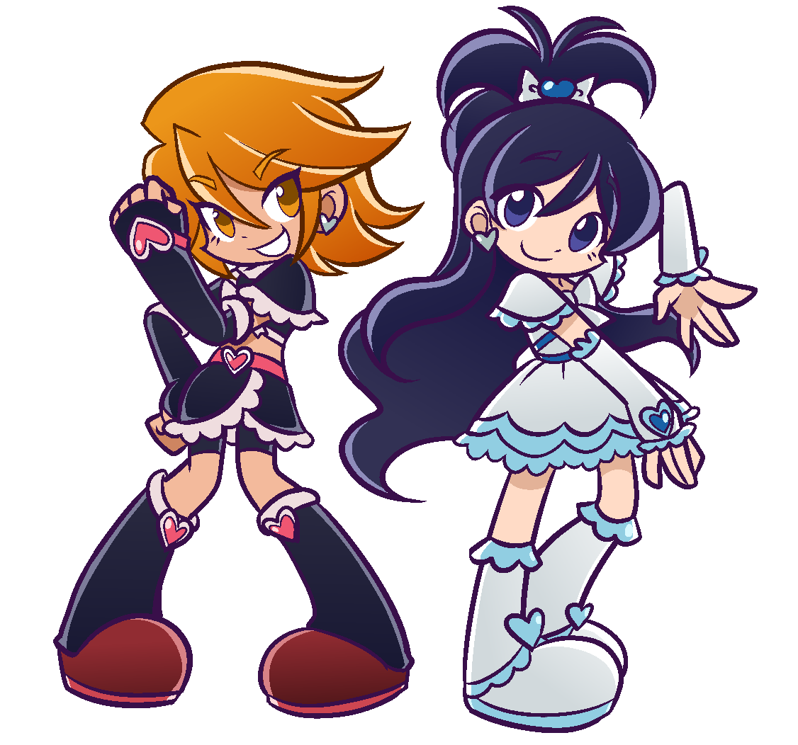 「pretty cure x puyo 」|apollo 🍎のイラスト