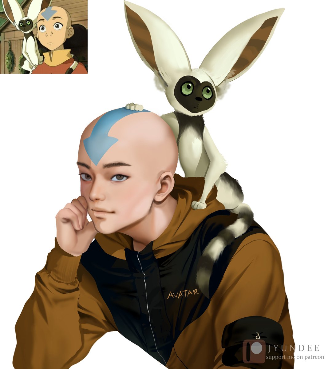 「ATLA: The 4 elements; which element woul」|Jyundeeのイラスト