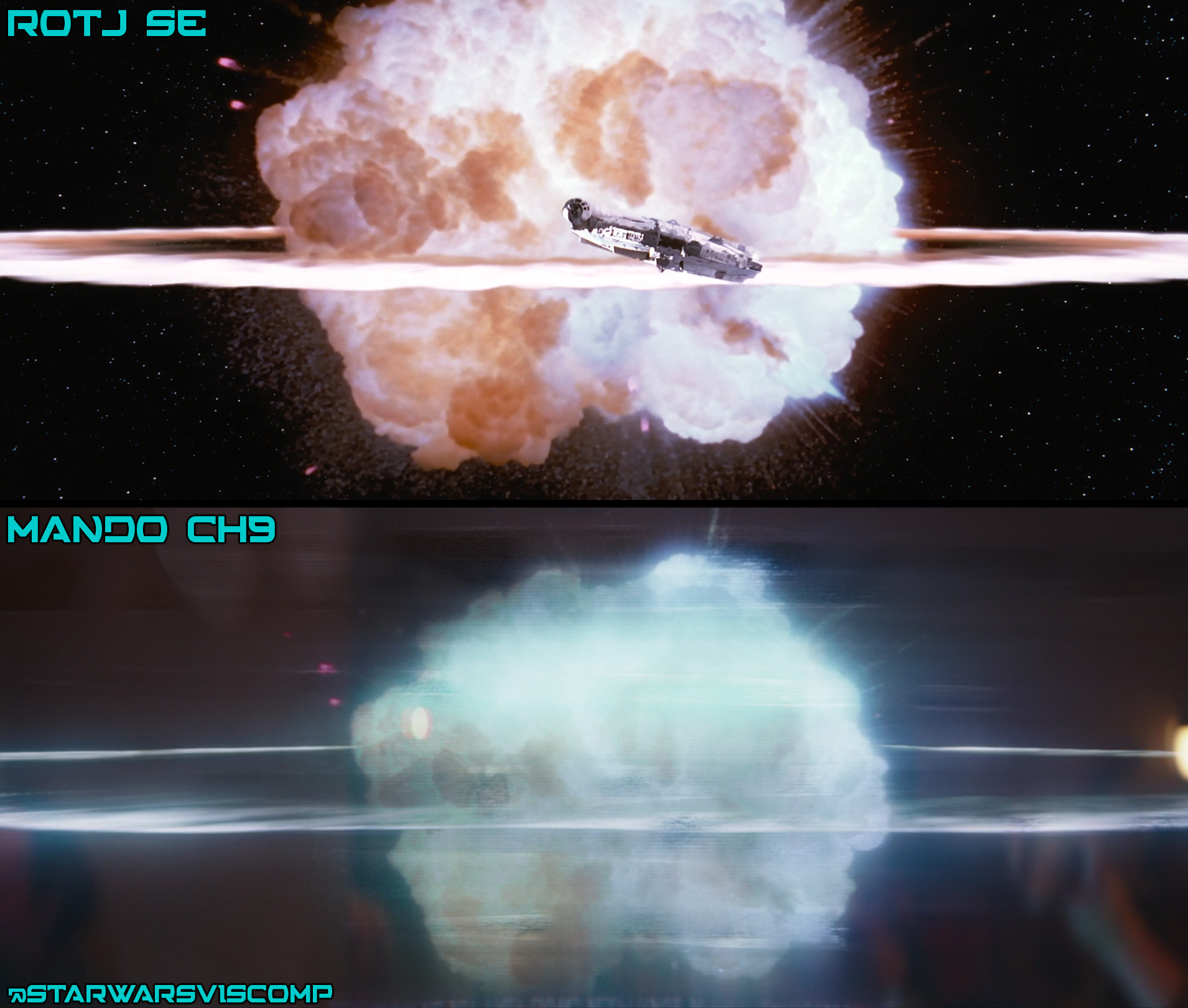 Star Wars Death Star Explosion