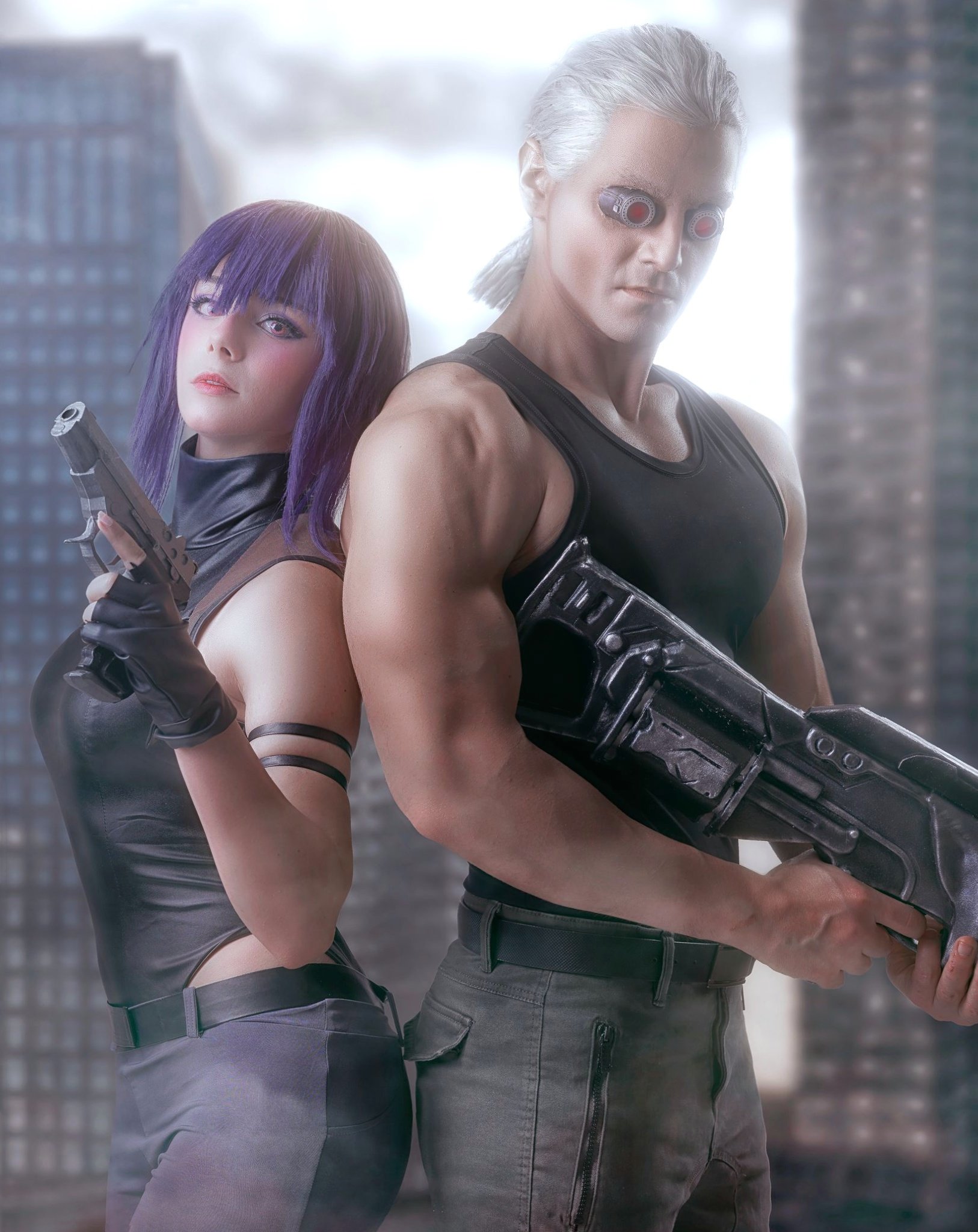 Ghost In The Shell Cosplay Batou