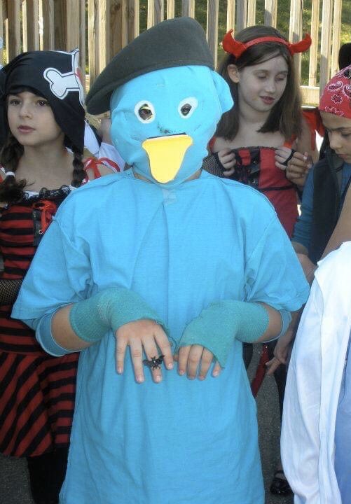 Perry The Platypus Costume For Girls