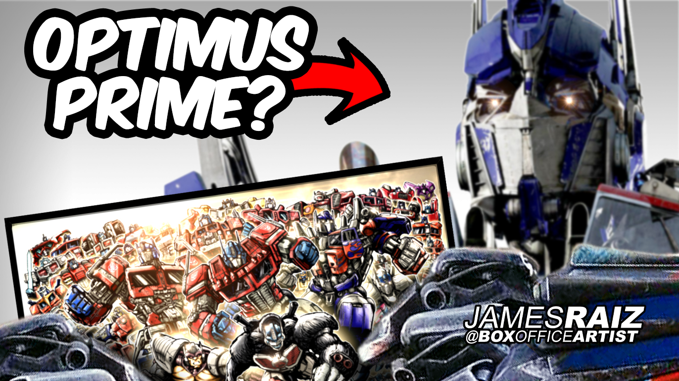 Optimus Prime Movie Drawing