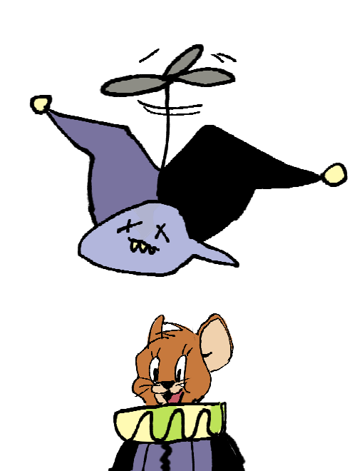 Jerry The Mouse Head