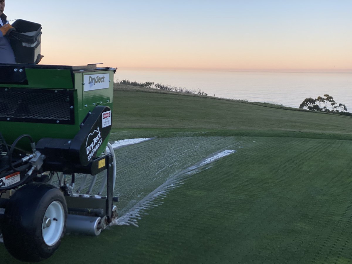 DryJect – The Only Machine in the World that Aerates, Topdresses, and ...