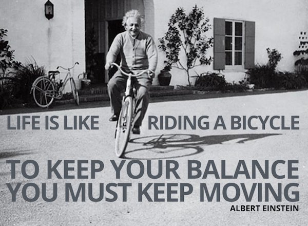 Bicycle Quotes Einstein