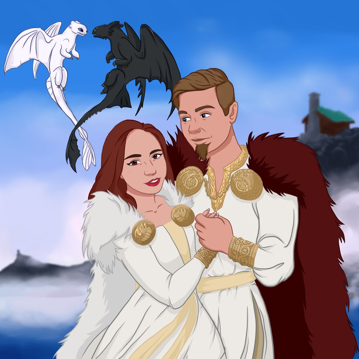 How To Train Your Dragon Astrid And Hiccup Get Married