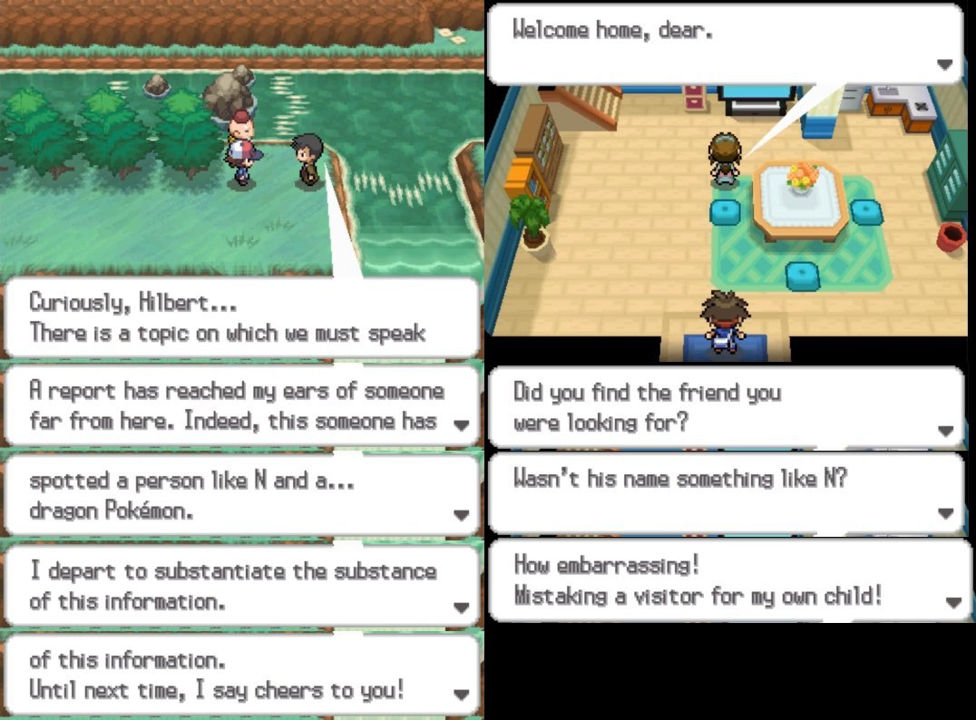 Pokemon Black And White Female Trainer And N