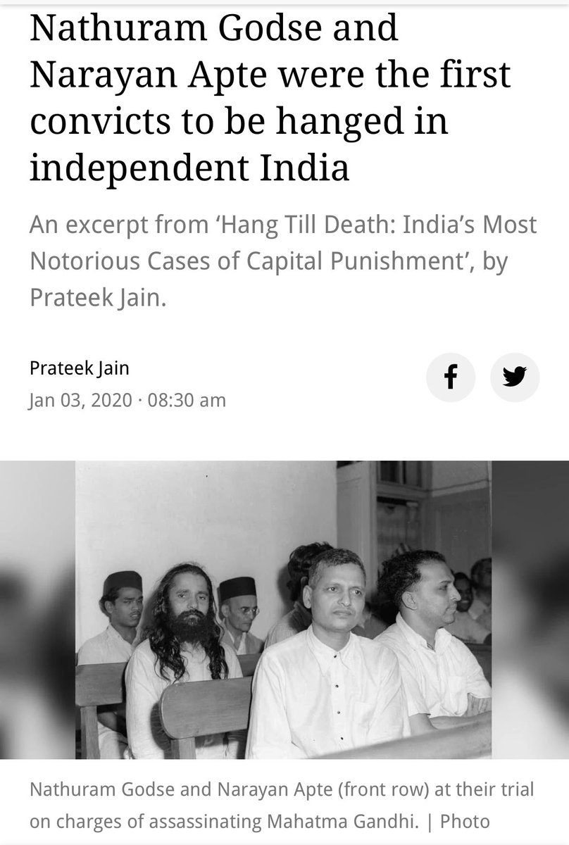 Nathuram Godse Hanging