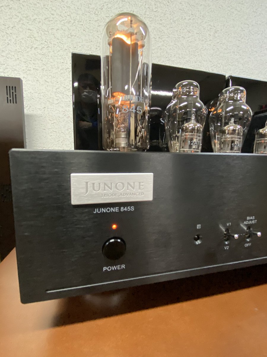 仙台のだや オーディオ & ホームシアター on Twitter: "TRIODE JUNONE 845S 展示しました。プレミアムショップのみの販売です。845真空管の力強さをご体験ください ...