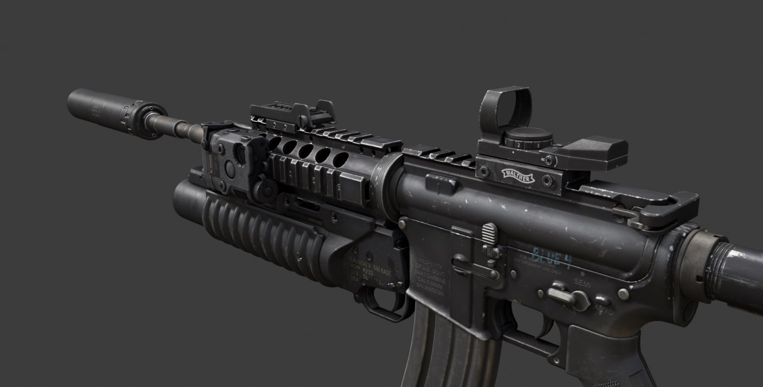 M4a1 Sopmod Cod4