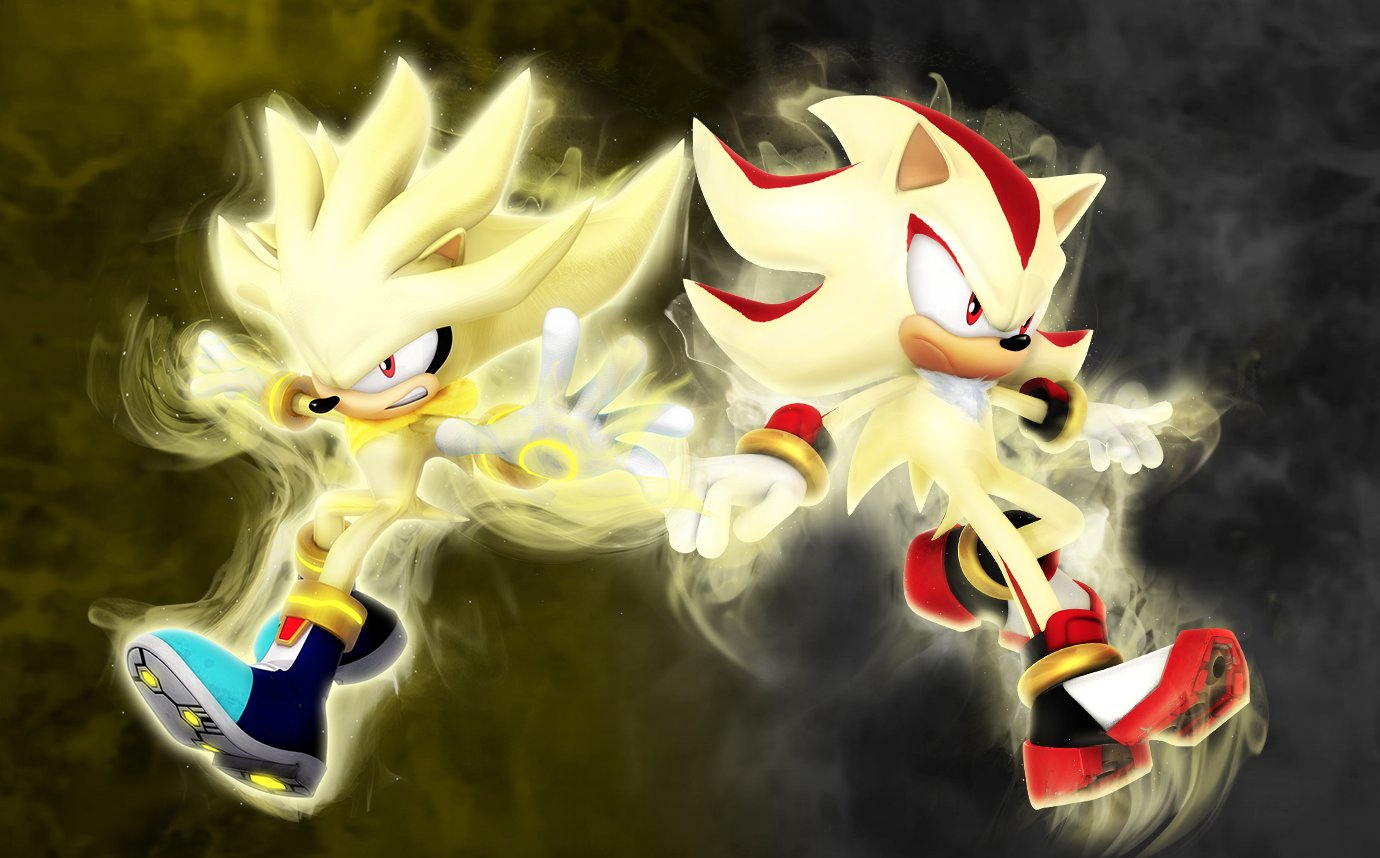 Dark Super Silver The Hedgehog