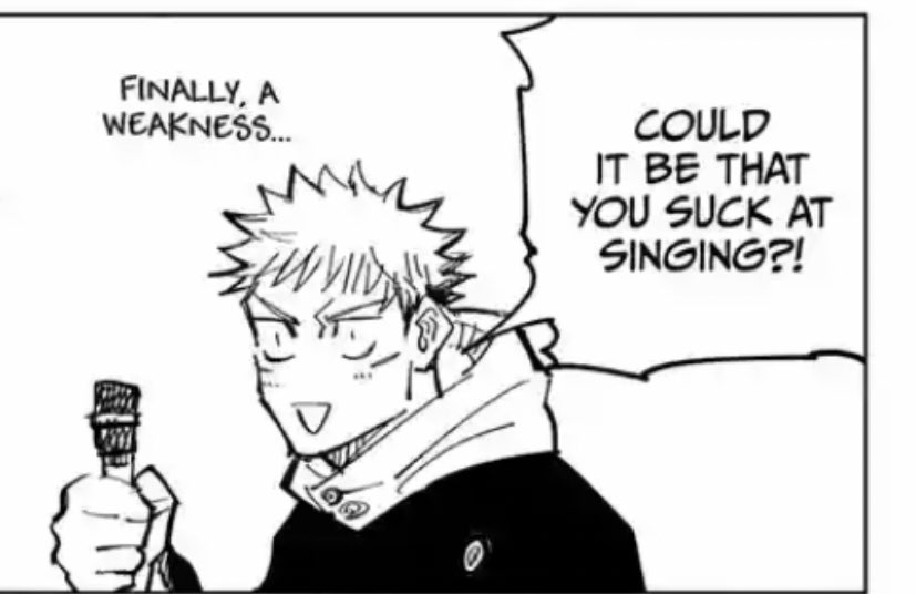 「adds gojo being an amazing singer to the why gojo satoru is 」JUJUTSU ...