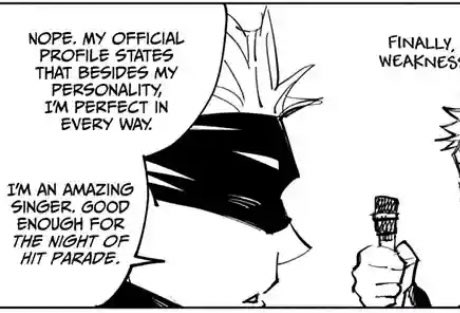 「adds gojo being an amazing singer to the why gojo satoru is 」JUJUTSU ...