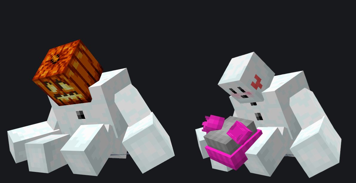 Mutant Snow Golem Minecraft