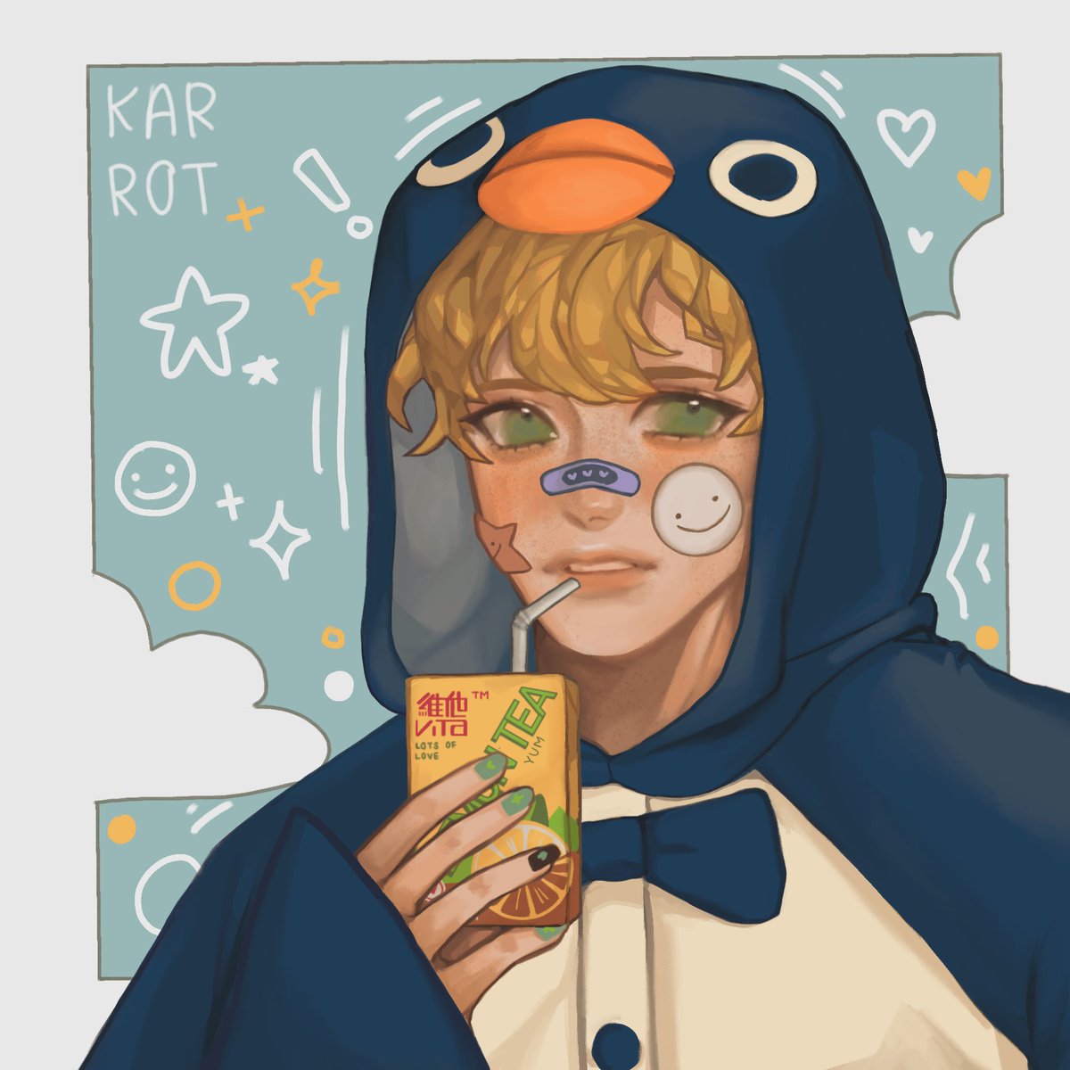 Davithy_ HI 」|KARROT ^w^のイラスト