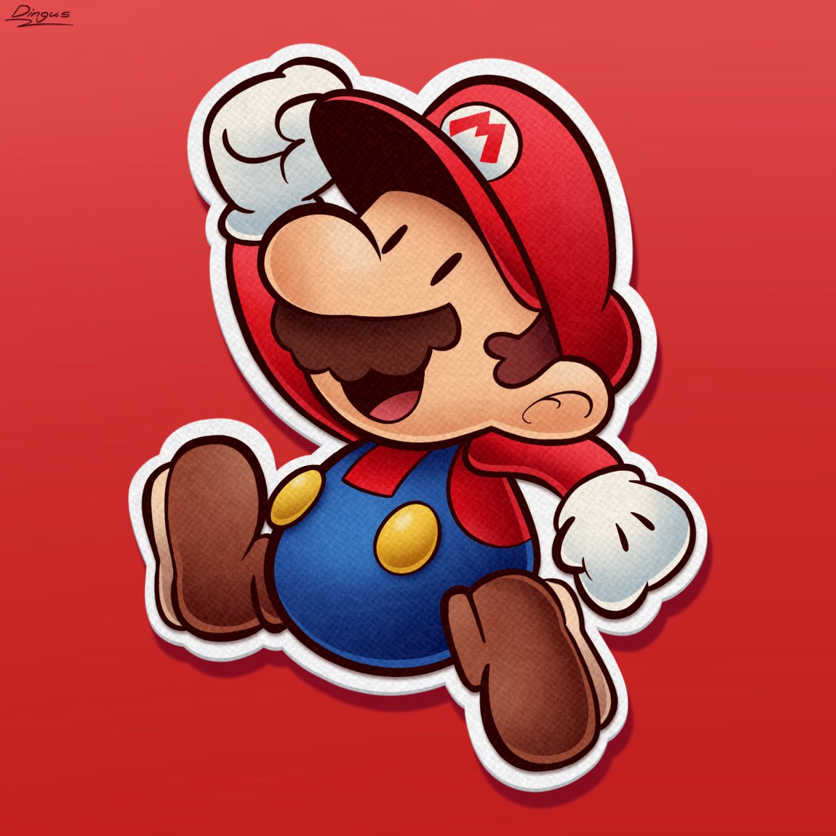 「Drew another Mario for a new profile pic」|Vinny 🌟のイラスト