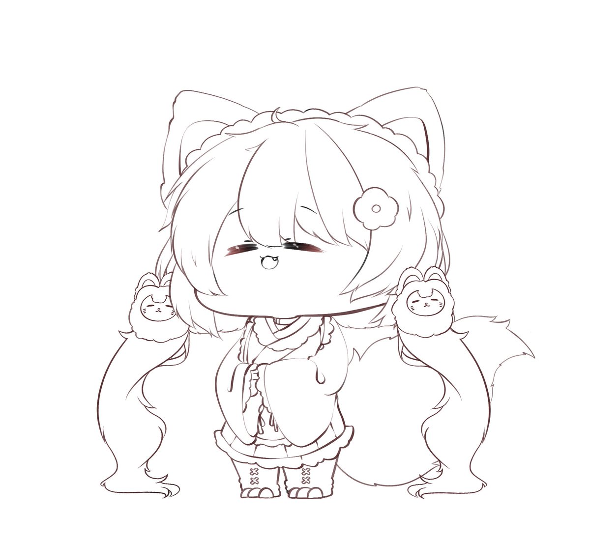 「#KuzuArt #ひまあーと #どくずほんしゃ 画質が悪いので上げ直しました 」まぶし@にじそ08 う-01の漫画