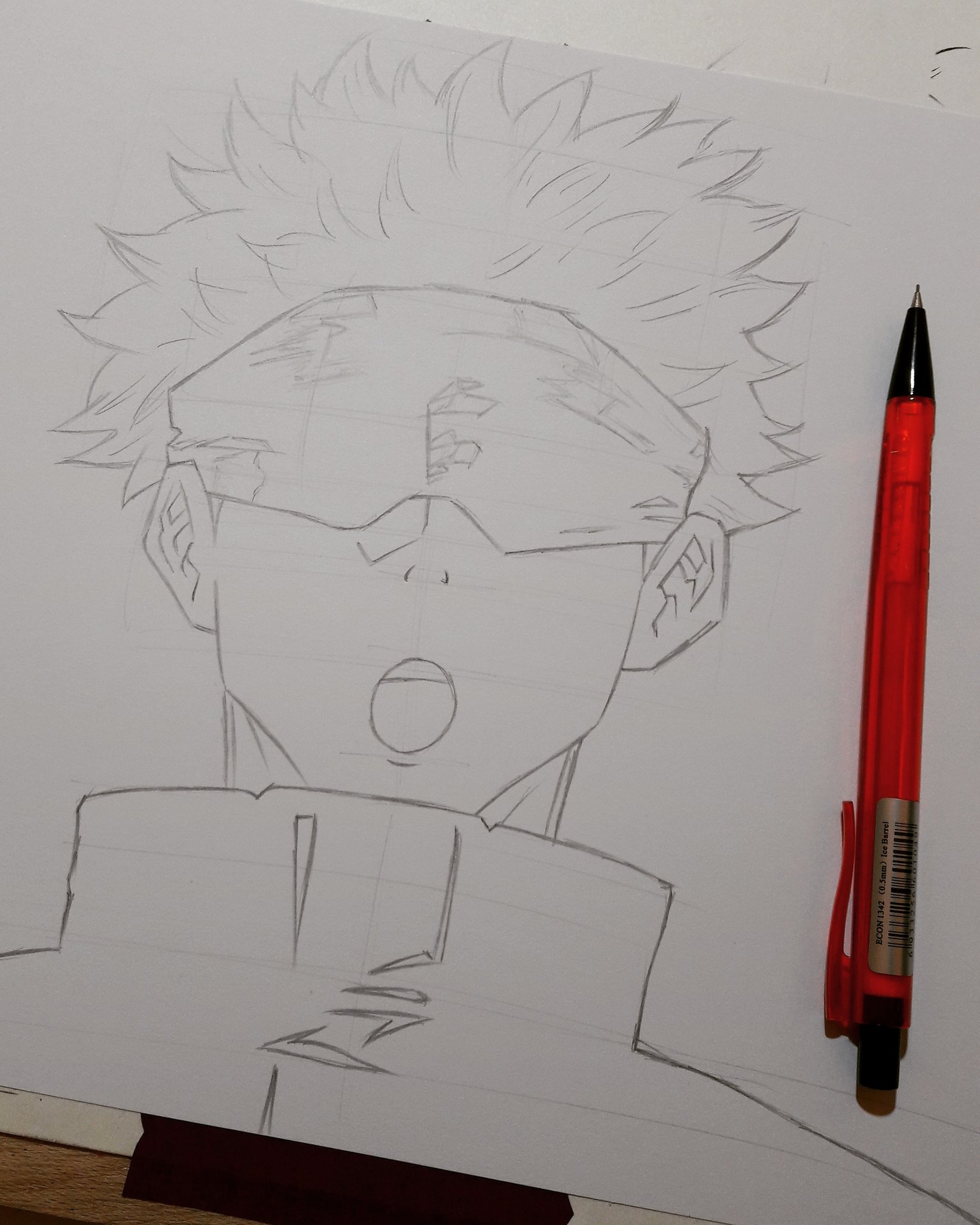 Satoru Gojo Drawing R/JuJutsuKaisen, 47% OFF