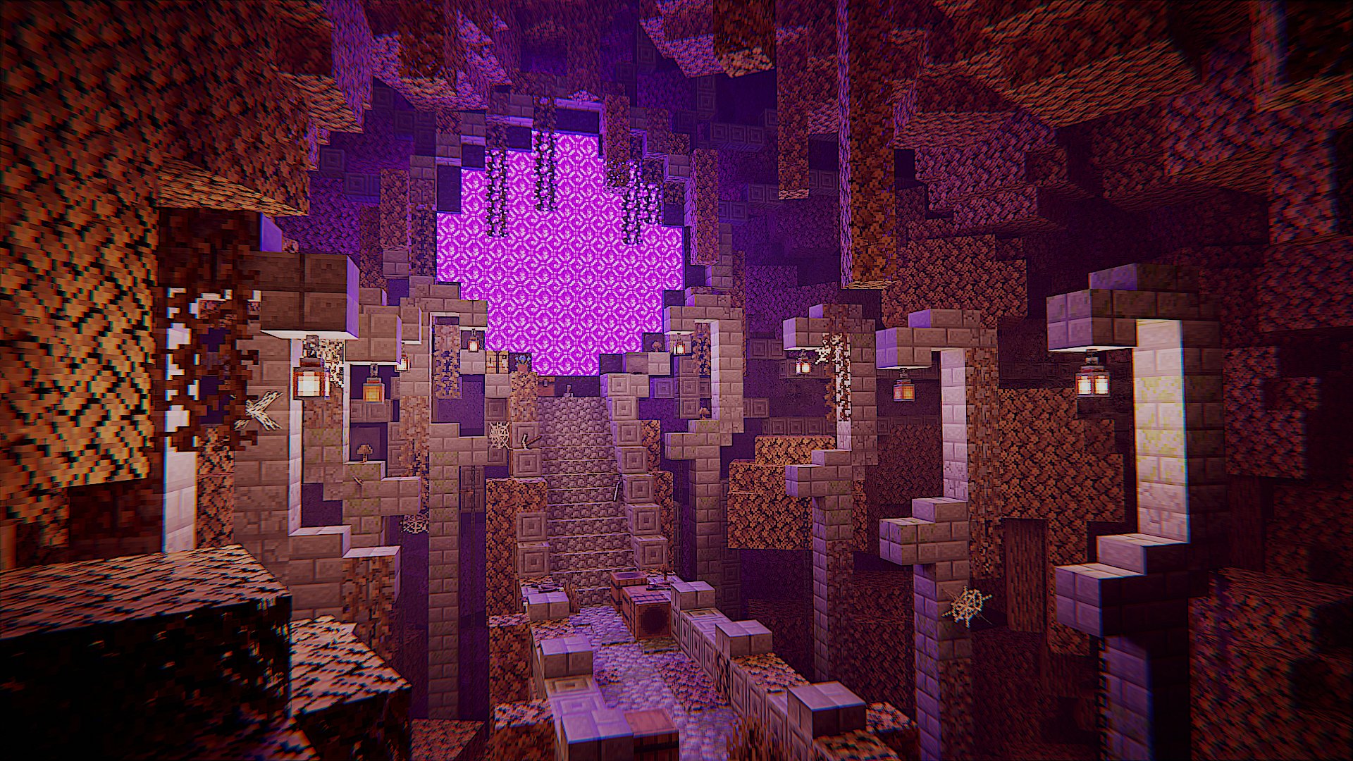 Nether Portal Wallpaper