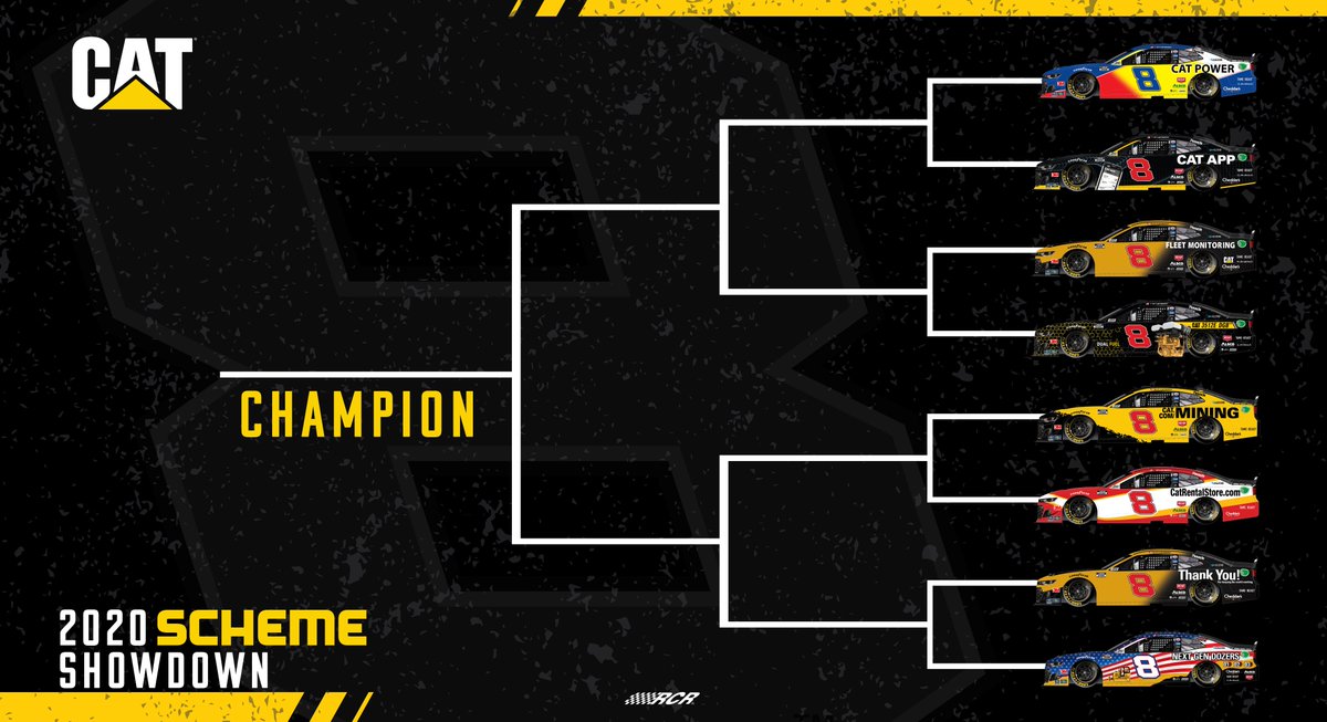 Tyler Reddick asking for your favorite Cat scheme : r/NASCAR