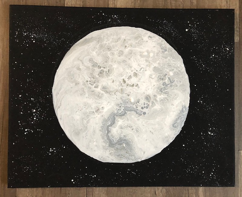 Abstract Moon