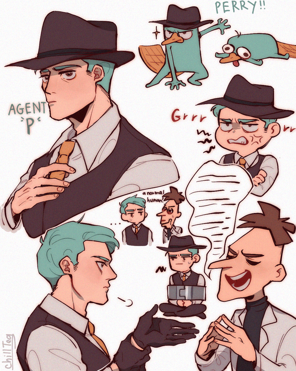 Perry The Platypus As A Human