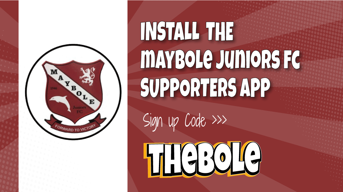 Maybole Juniors Football Club (The Bole) on Twitter: "Sign up now, play the weekly #letterdraw ...